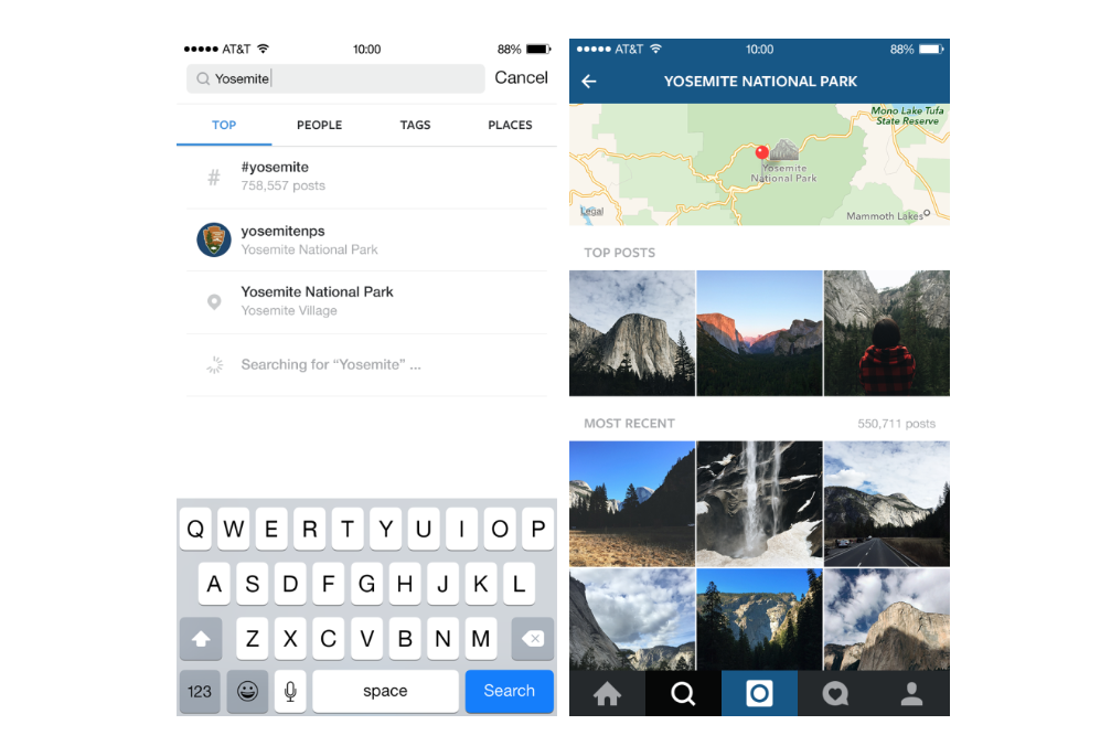 Lancement des nouvelles fonctionnalités Rechercher et Explorer d ...