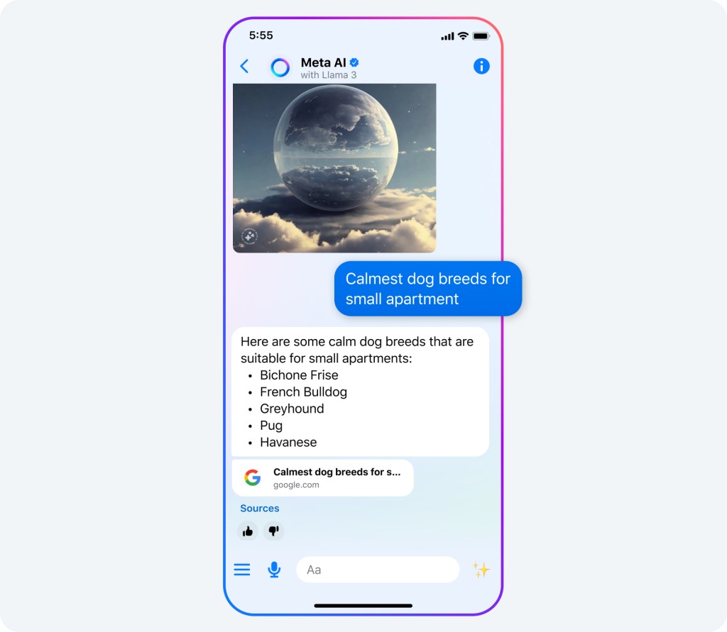 Conoce más sobre Meta AI, creado con Llama 3 | Acerca de Meta