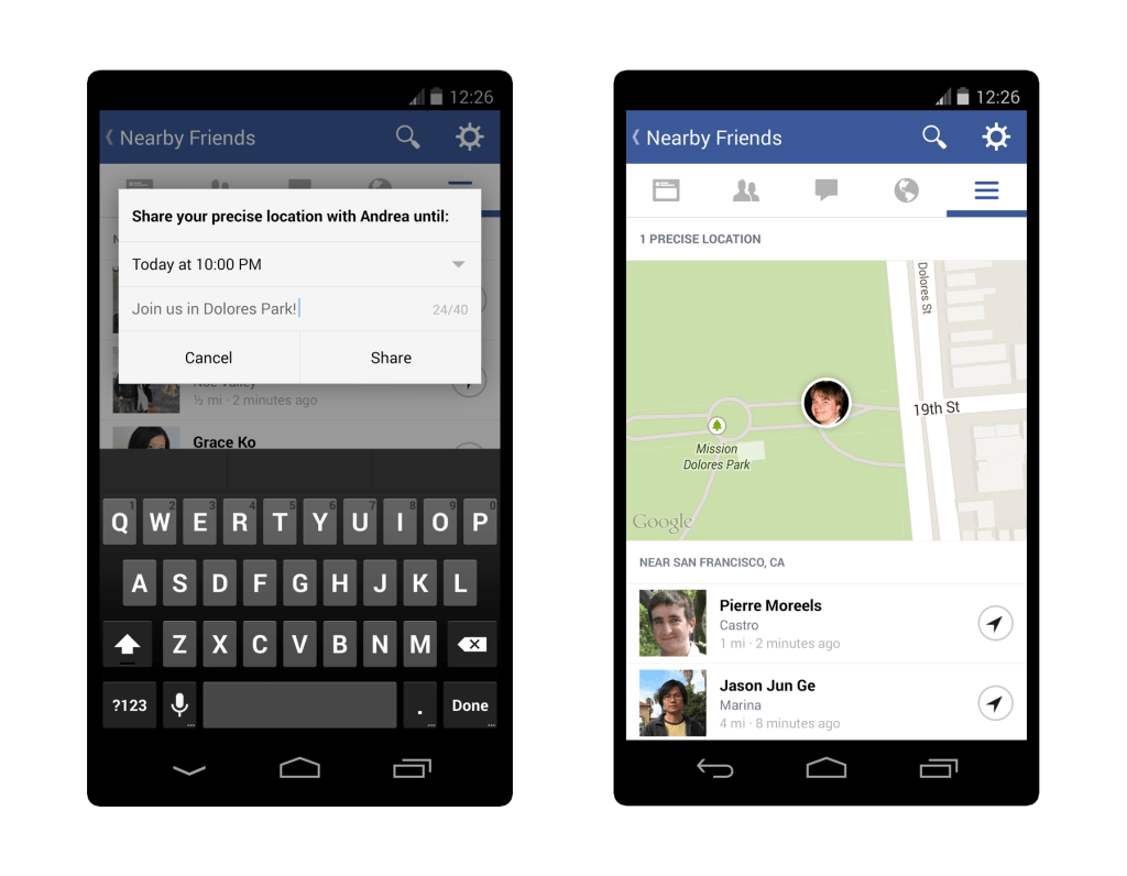 Introducing A New Optional Feature Called Nearby Friends