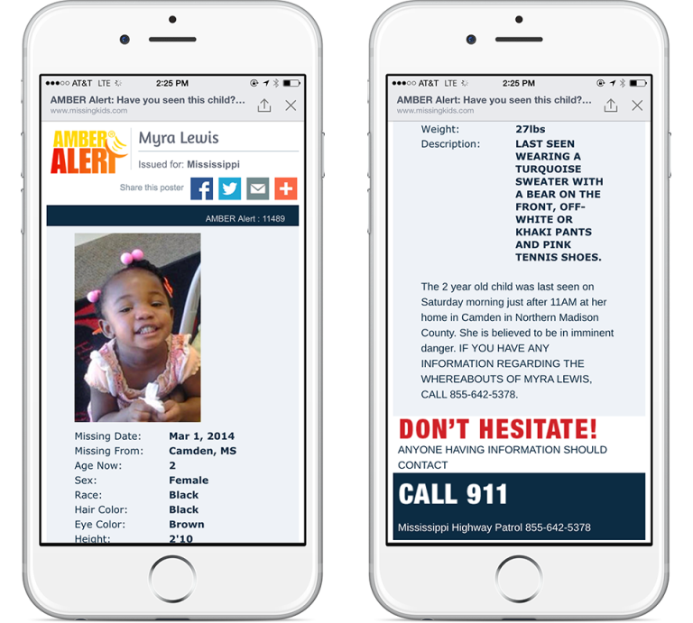 Introducing AMBER Alerts on Facebook