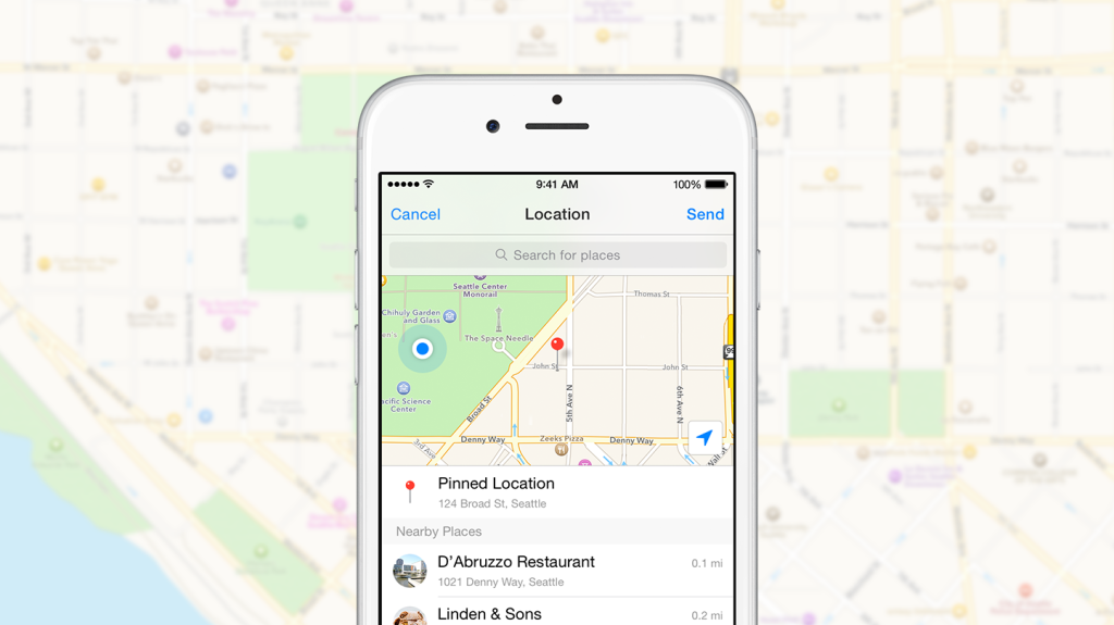 A New Way to Send a Location in Messenger