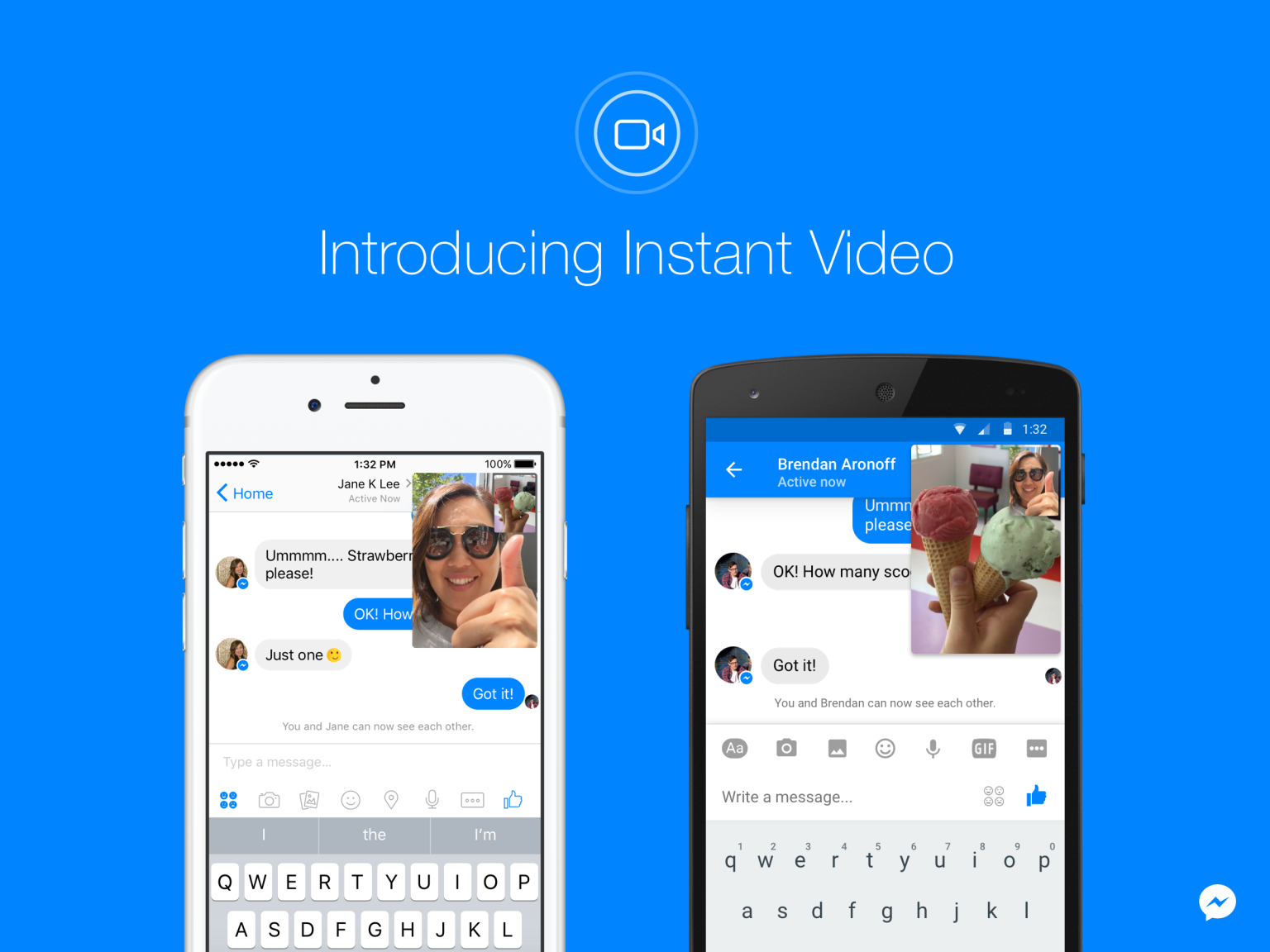 Bring Your Messenger Conversations to Life With Instant Video