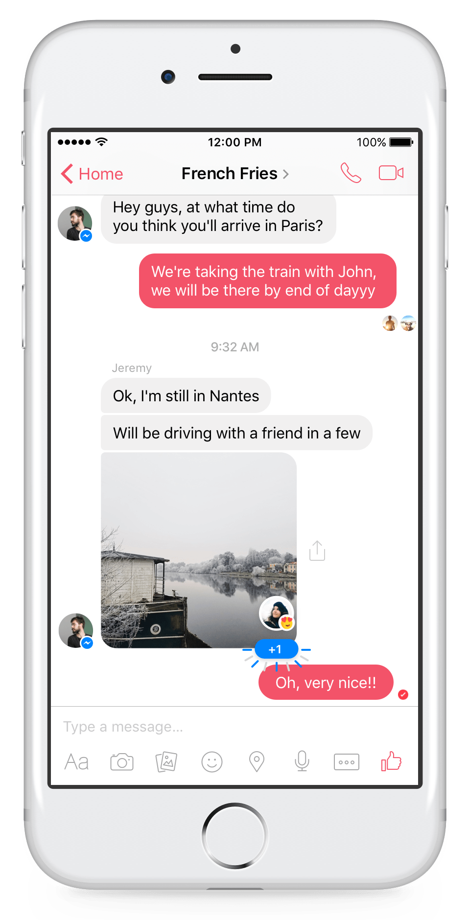 Introducing Message Reactions and Mentions For Messenger