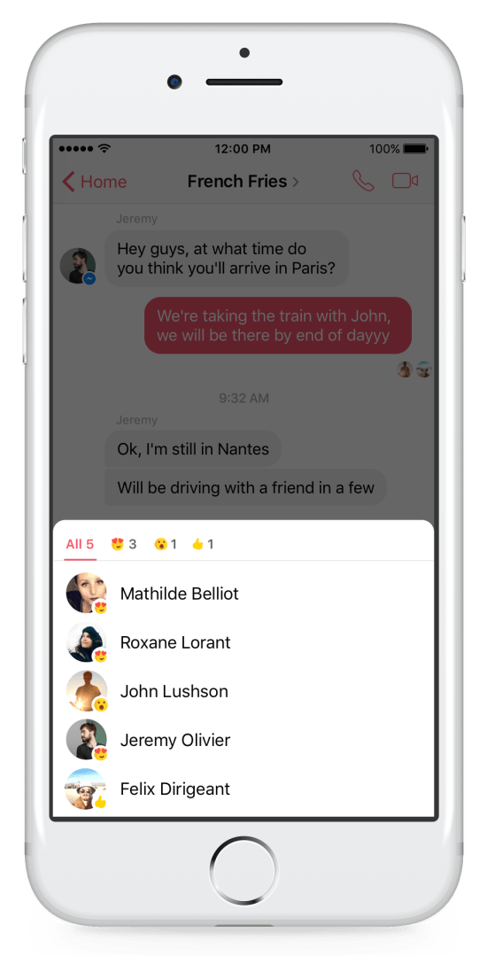 Introducing Message Reactions and Mentions For Messenger