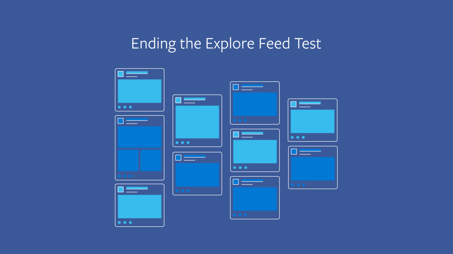 Ending the Explore Feed Test