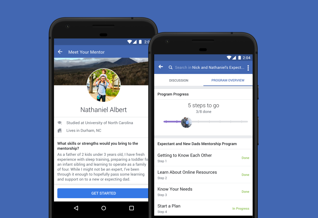 People Can Now Find Mentors and Mentees in Groups