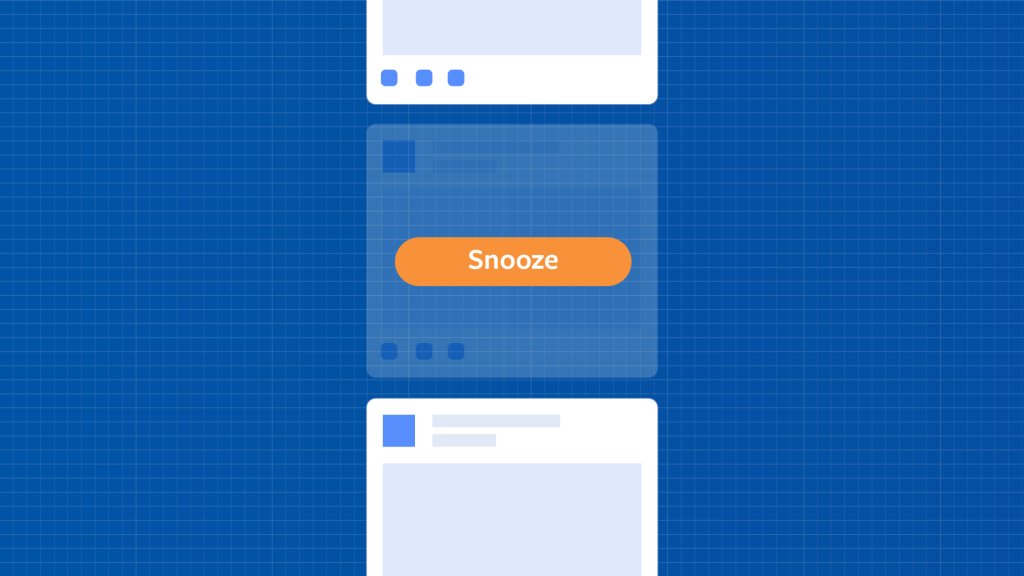 Keyword Snooze: People Turn Down the Noise