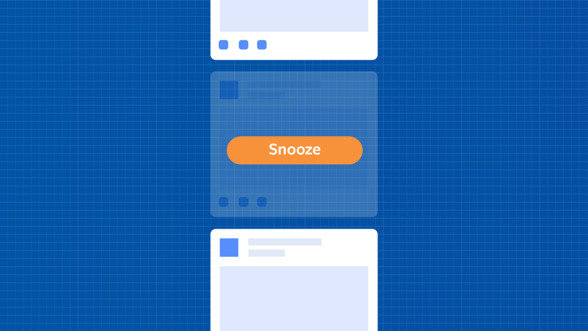 Keyword Snooze: People Turn Down the Noise