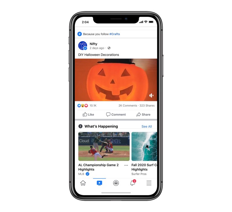 New Ways to Find Videos You’ll Love in Facebook Watch