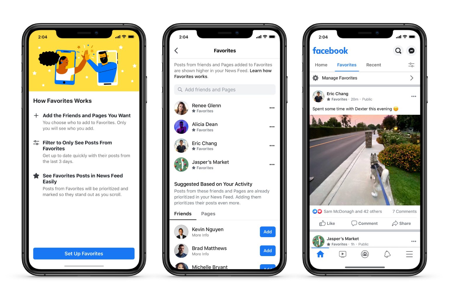 More Control and Context in News Feed