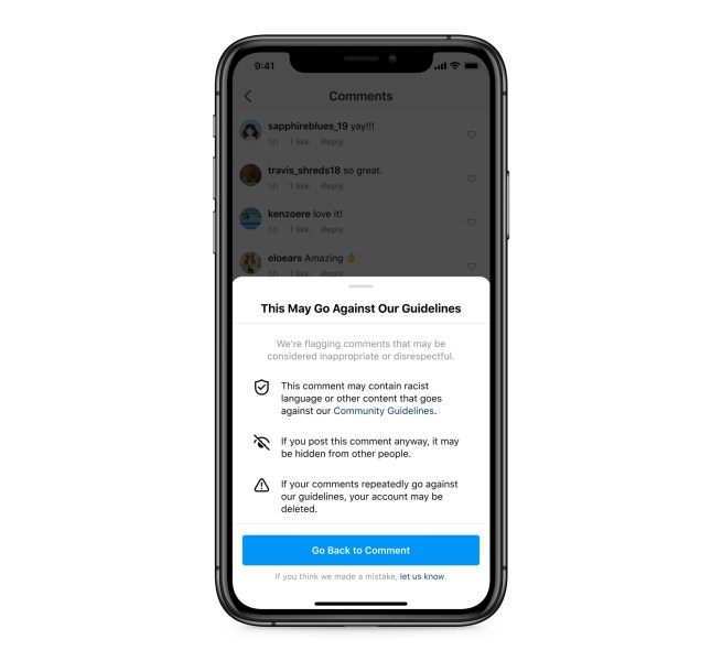 Protecting Our Community from Abuse on Instagram