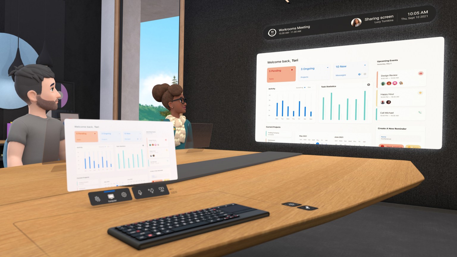 Horizon Workrooms for VR Remote Collaboration | Meta Newsroom