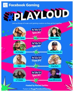 Celebrating Music on Facebook Gaming with Live DJs