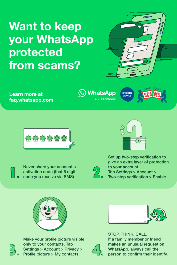 WhatsApp Launches Campaign to Stamp Out Message-Based Scams