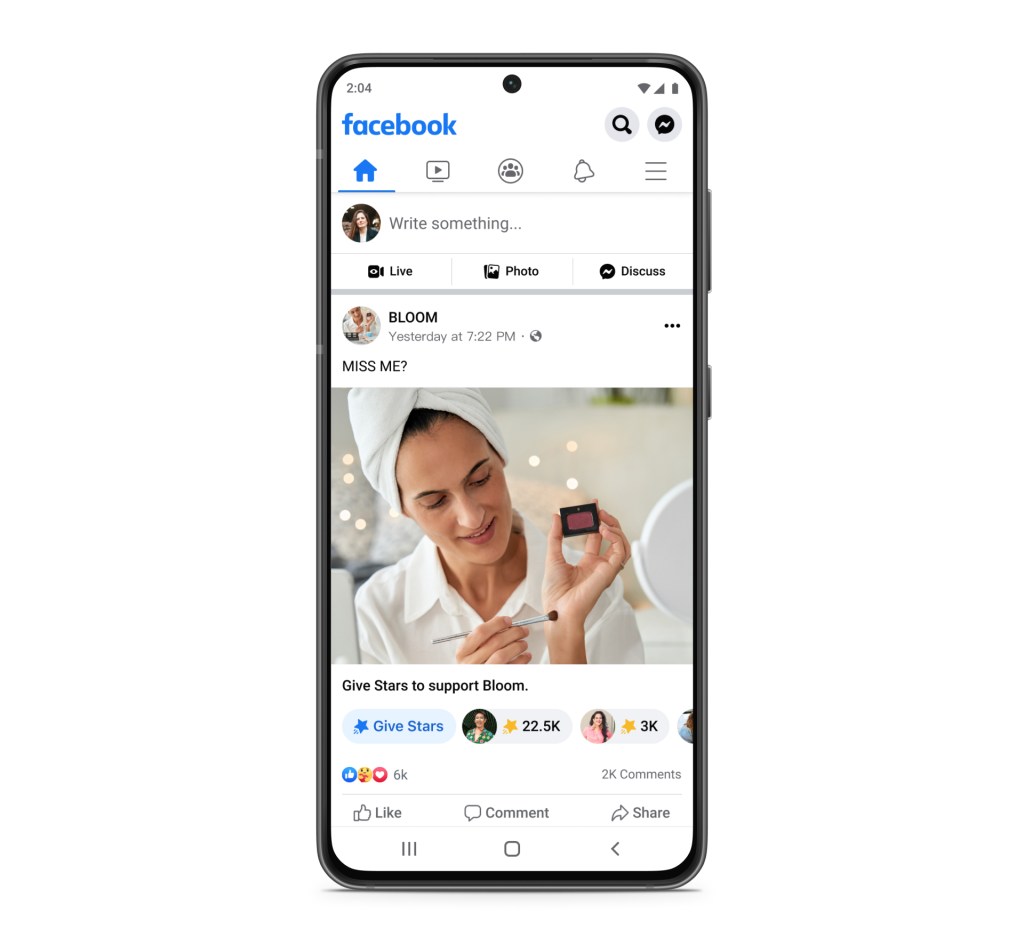 Support Creators With Stars Fest on Facebook