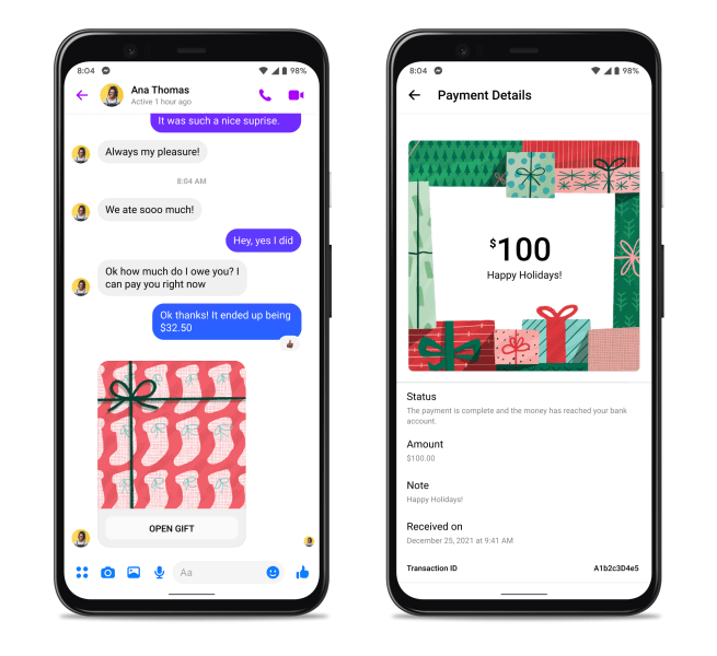 Celebrate the Season With Holiday Features on Messenger