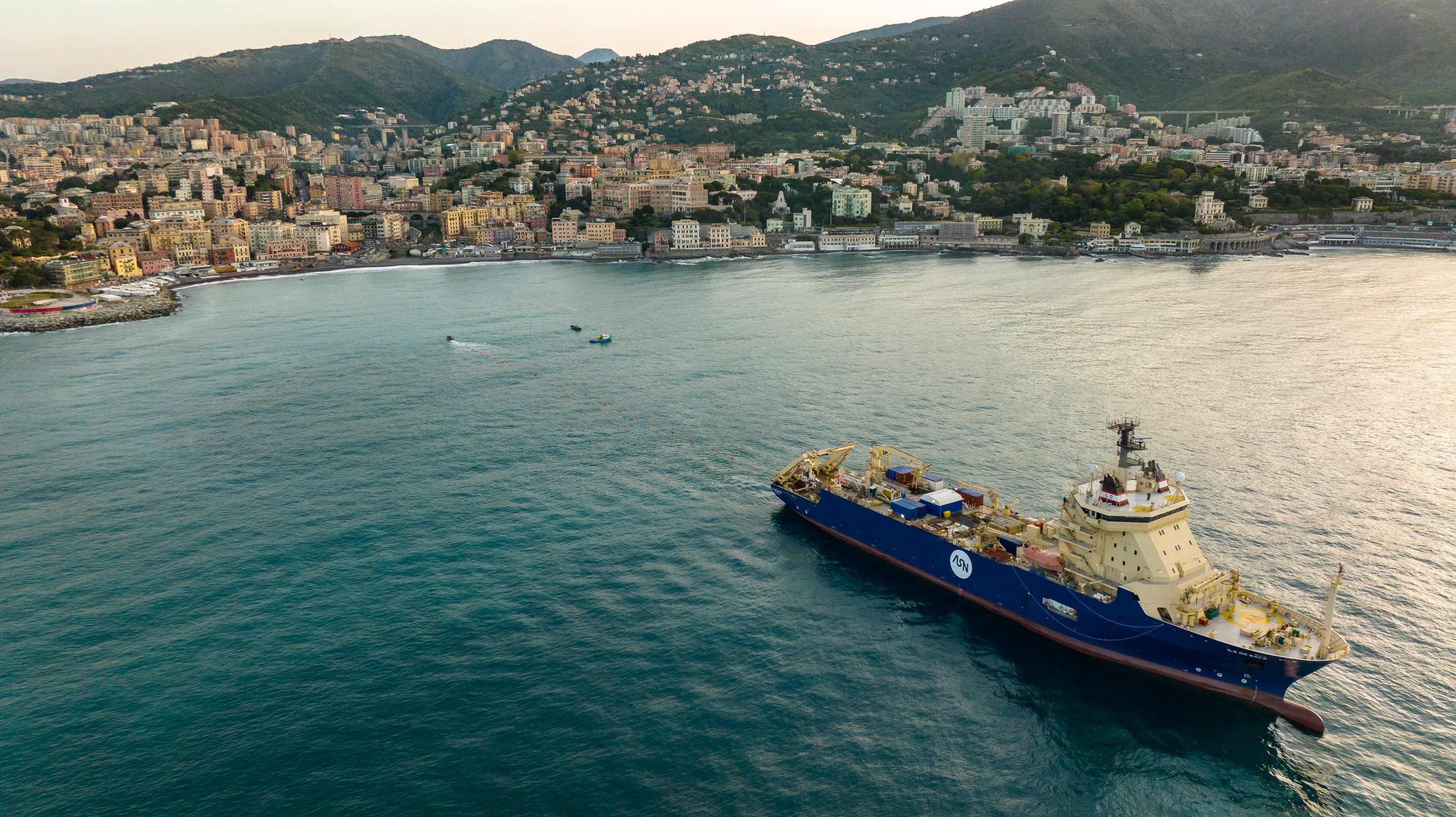 2Africa Subsea Cable Makes First Landing in Genoa, Italy