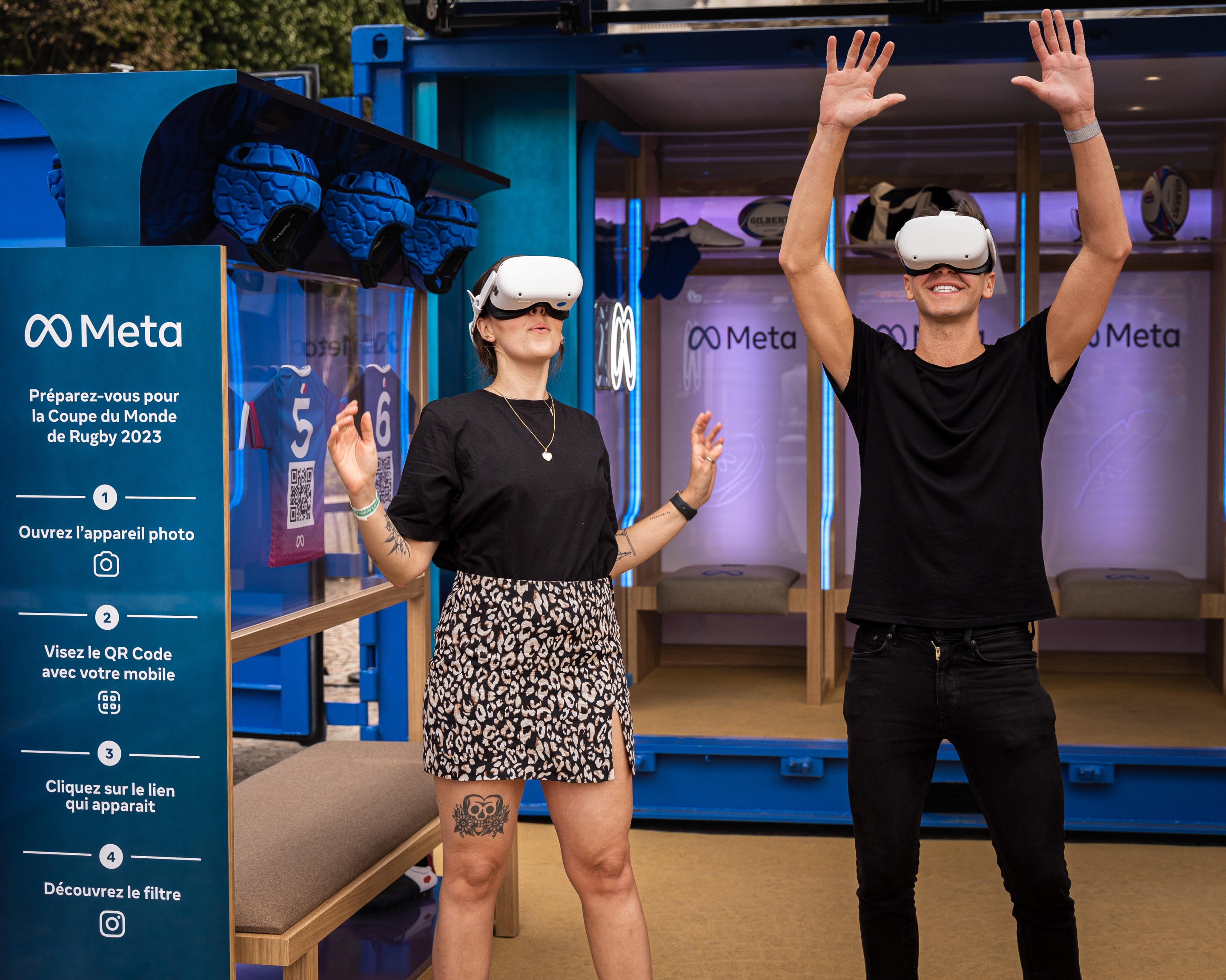 Bringing AR and VR to the France 2023 Rugby Tour