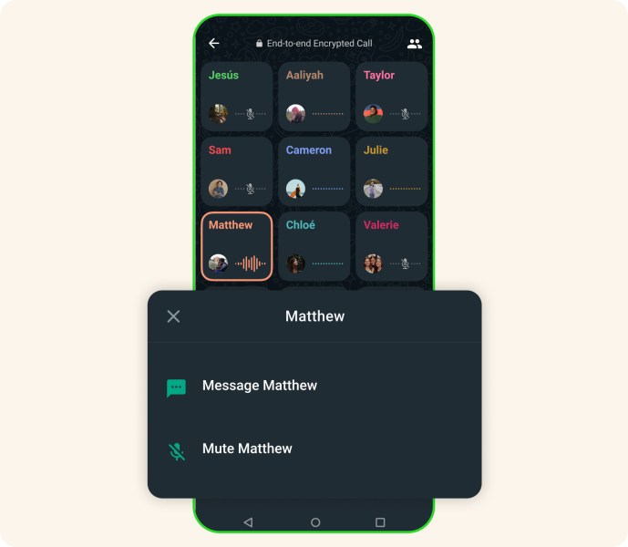 Improved Calling Features on WhatsApp