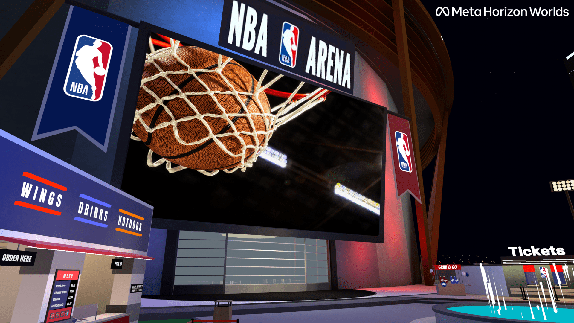 Get a Front Row Seat to NBA Games on Meta Quest
