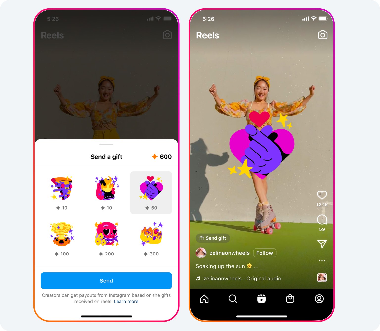 Earn Money on Instagram With Gifts