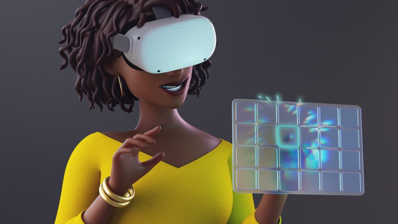 Use Your Fingers (Not Controllers) to Swipe Through the VR Interface on ...
