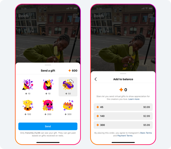 New Features on Instagram Reels: Trends, Editing and Gifts