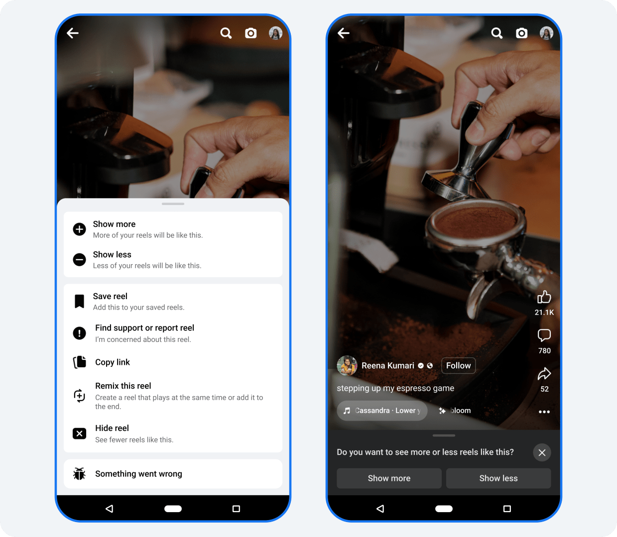 New Ways to Discover and Personalize Facebook Reels
