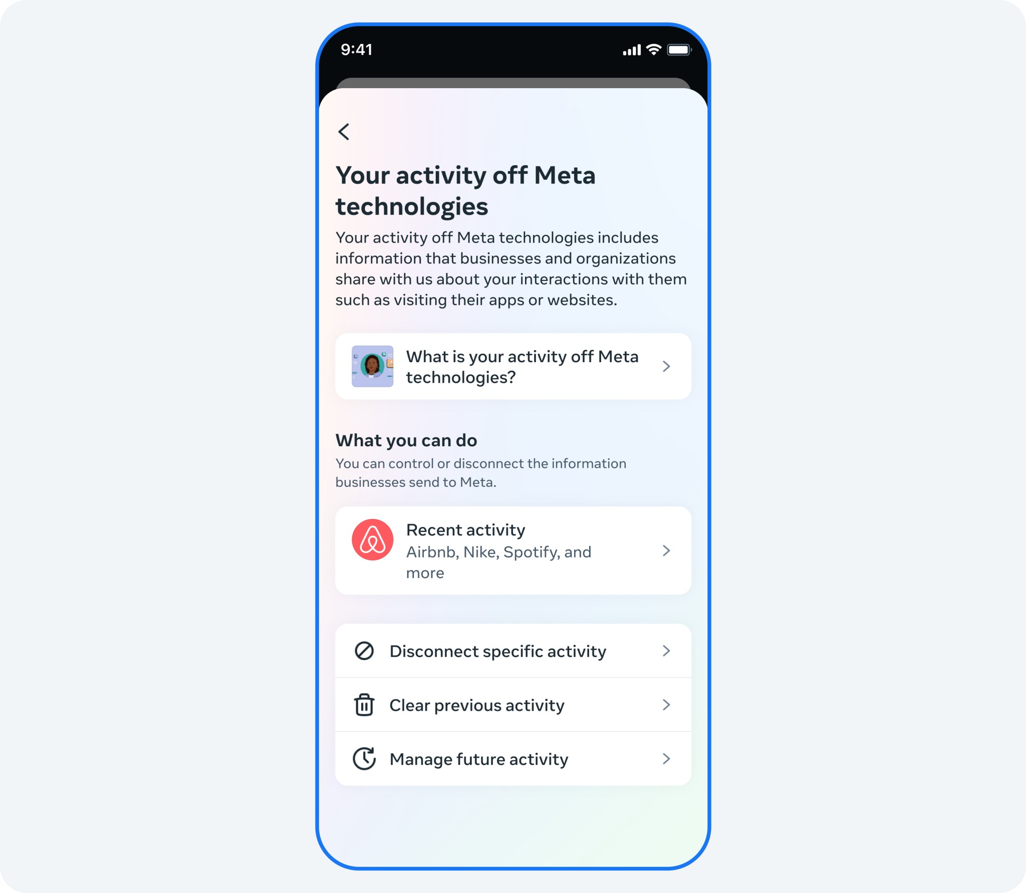 Making It Easier To Manage Your Information Across Meta’s Apps