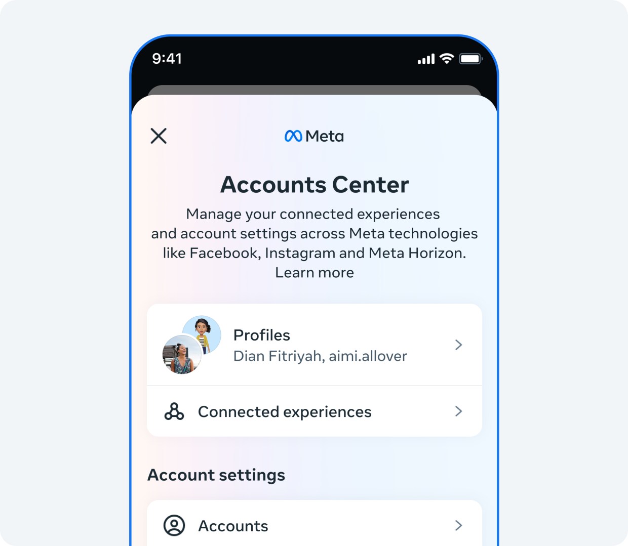Making It Easier To Manage Your Information Across Meta’s Apps