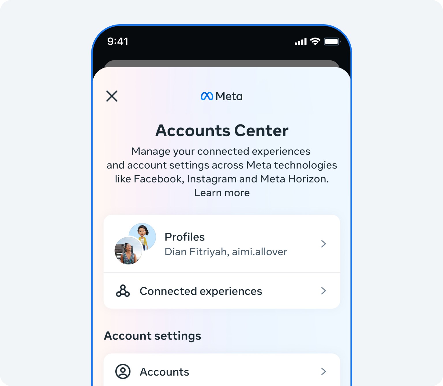 Making It Easier To Manage Your Information Across Meta’s Apps