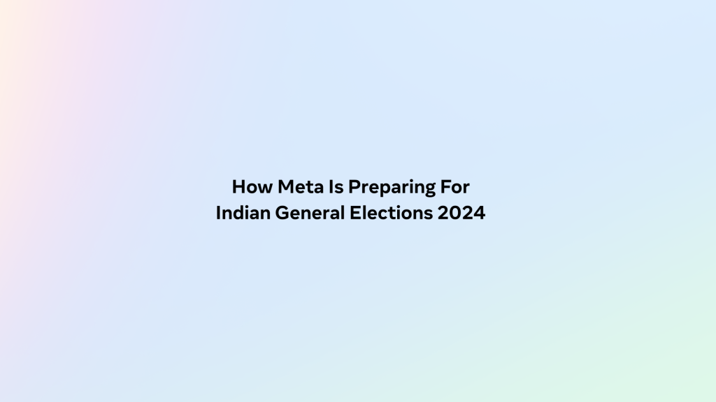 With lessons learnt from hundreds of elections globally and with so ...