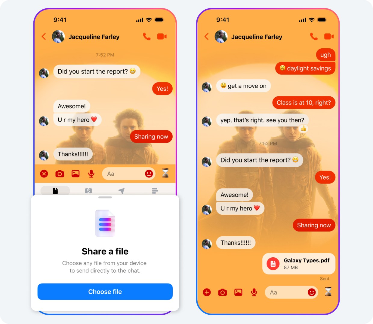 HD Photos, Shared Albums and More on Messenger