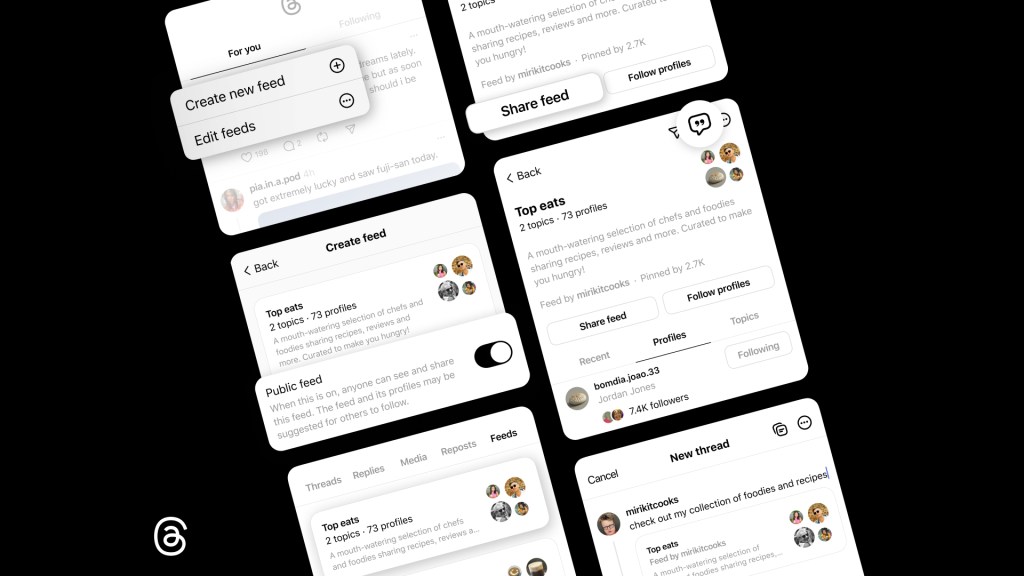 You Can Now Share Your Custom Feeds on Threads
