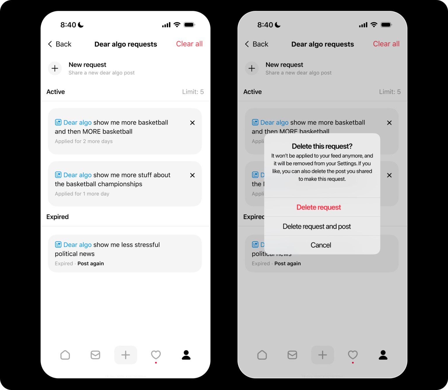 Control Your Threads Feed With New Dear Algo Feature